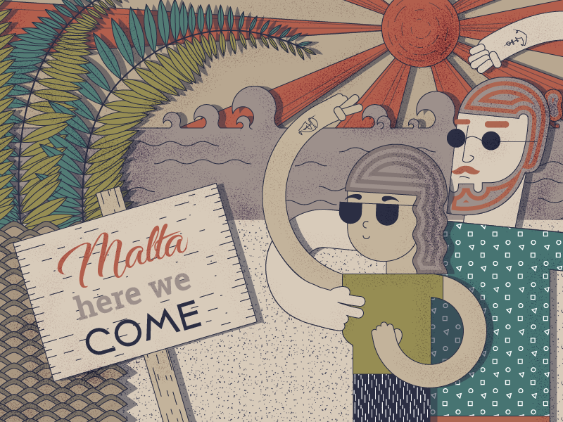 Malta Digital by ada on Dribbble