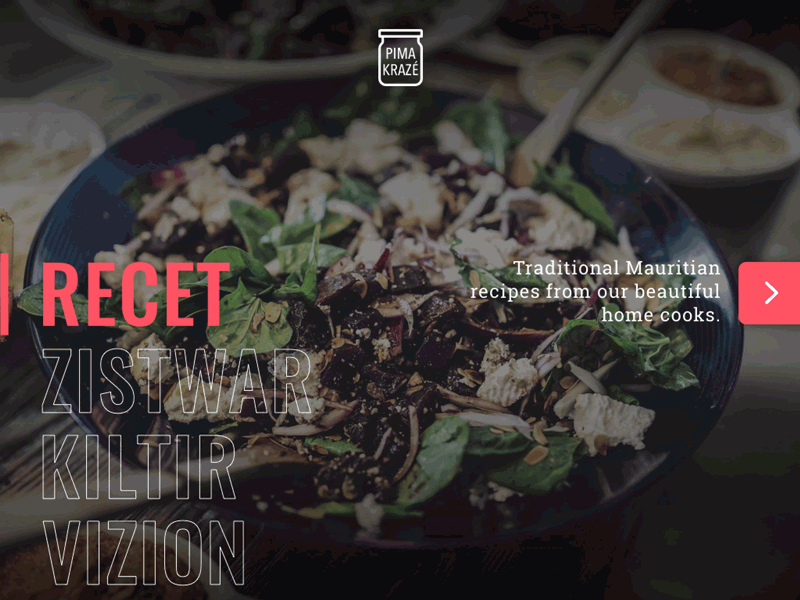 Daily UI #3 - Landing Page by Alexandre Law Min on Dribbble