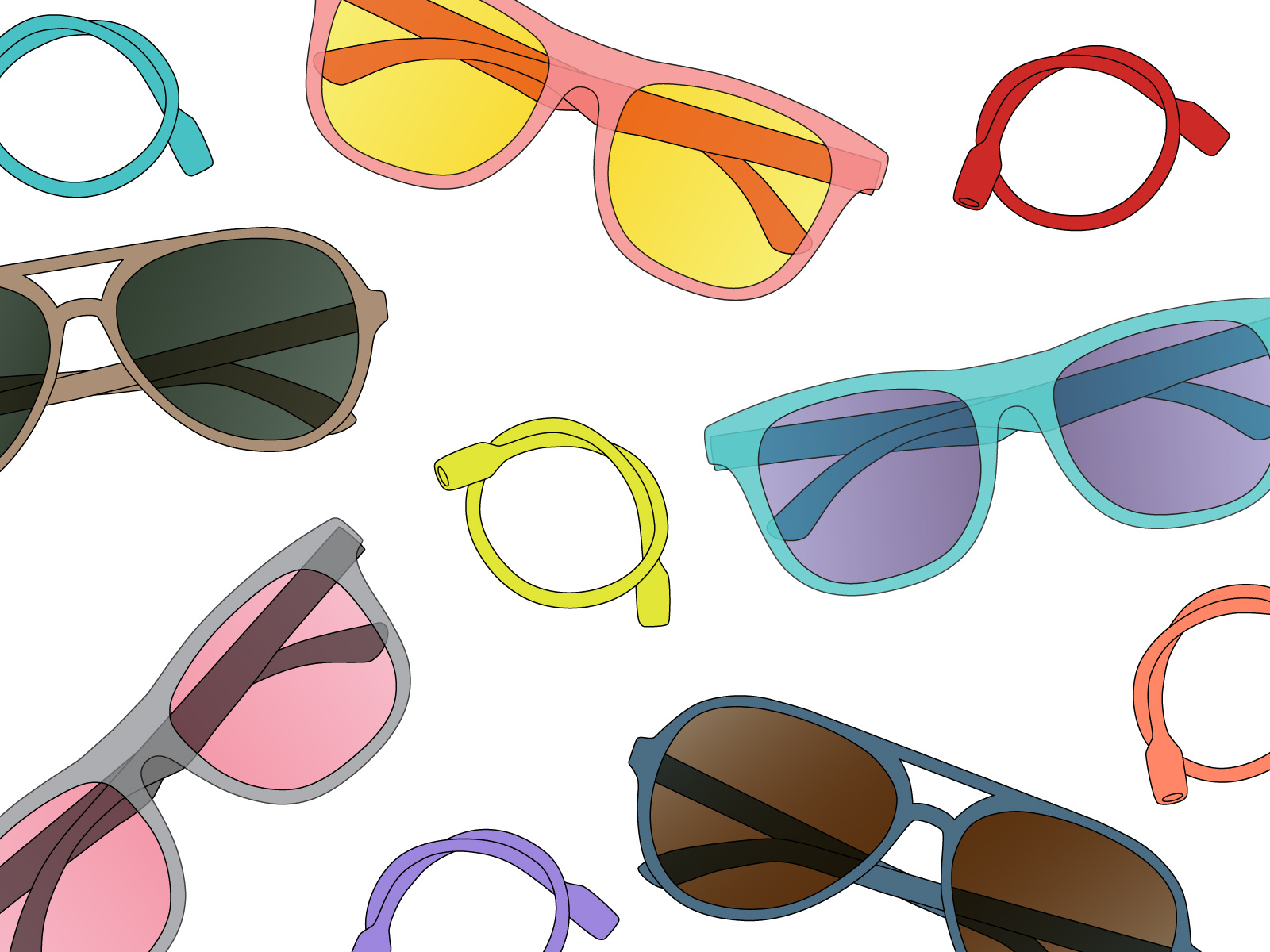 Shades by Kim Dei Dolori on Dribbble