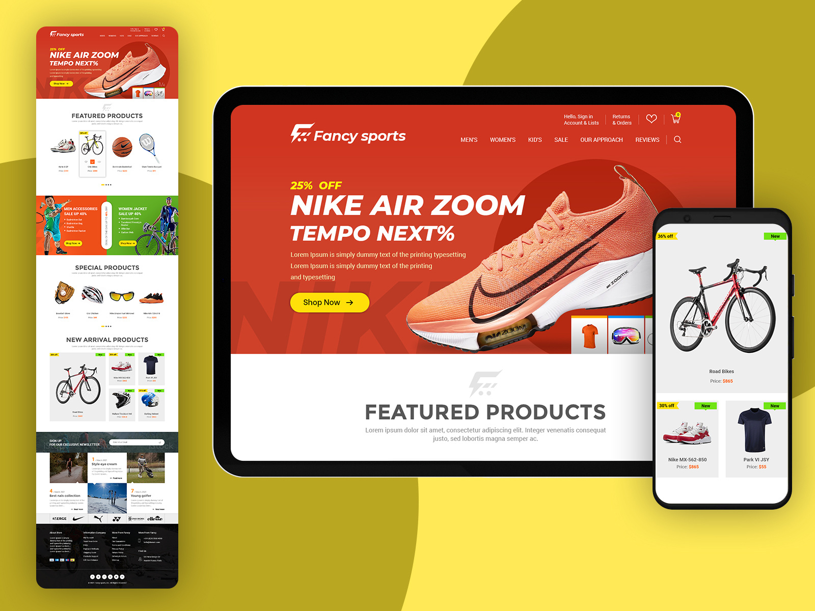 Fancy Sports by Santu Bank on Dribbble