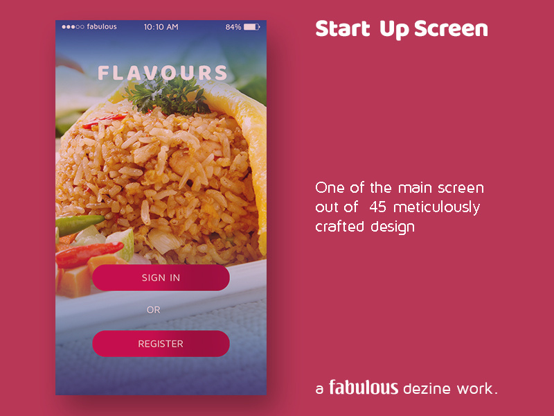 Start Up Screen by Bankim Soneri on Dribbble