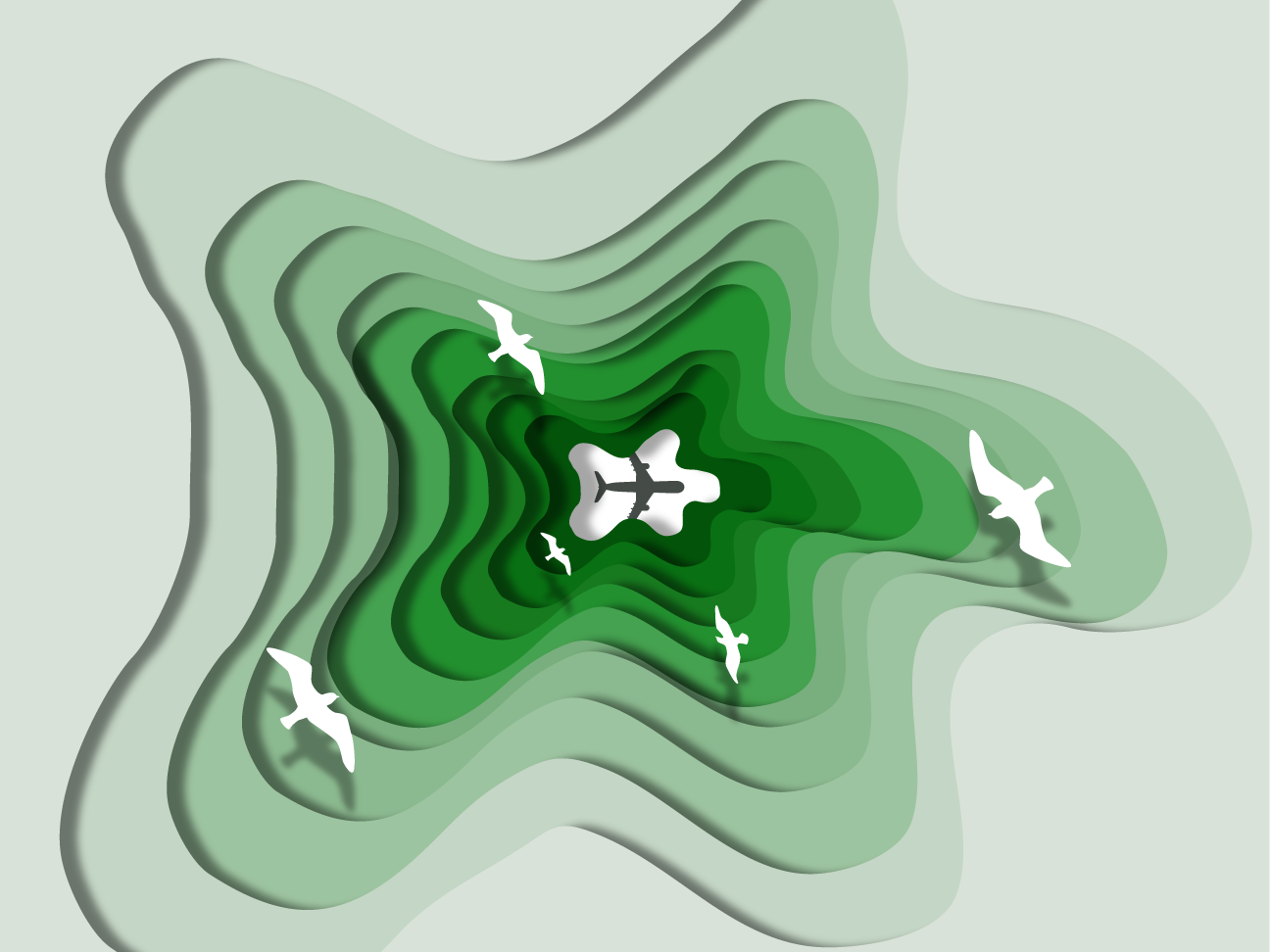 Depth illustration 1 by Ashilraj on Dribbble