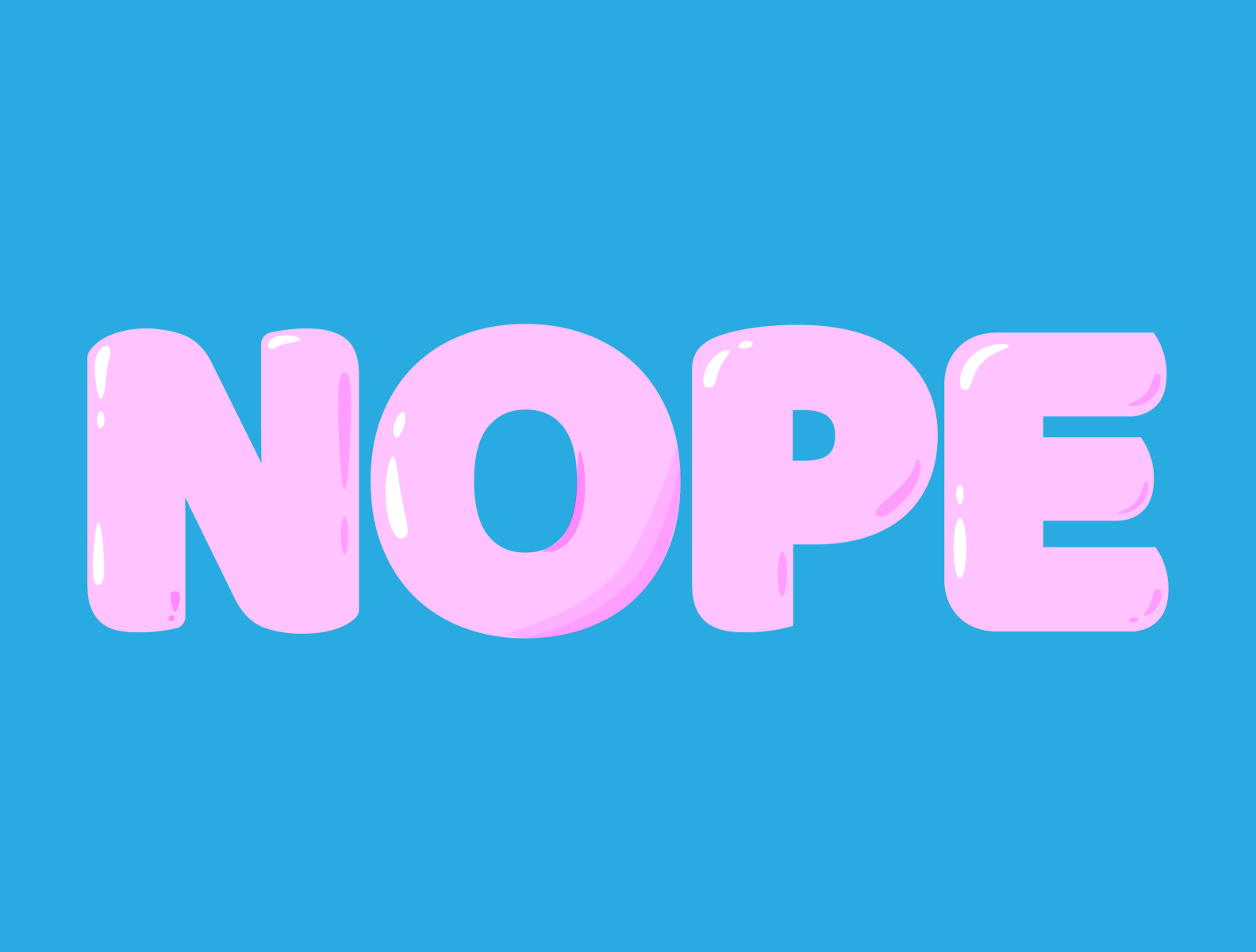 Nope, Blue, Nope. by Audrey Chyneck on Dribbble