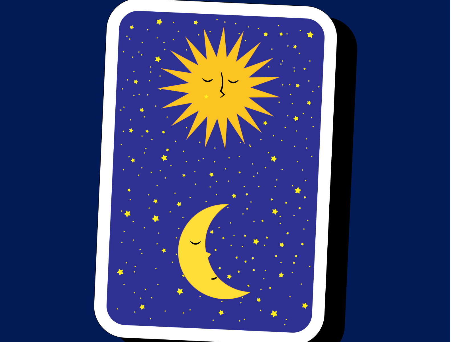 Sun vs Moon by Audrey Chyneck on Dribbble