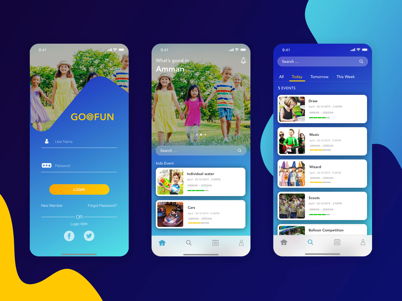 Go Fun by Mahmoud Alnatour on Dribbble