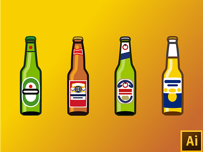 Beers Icons by Javier Preda on Dribbble