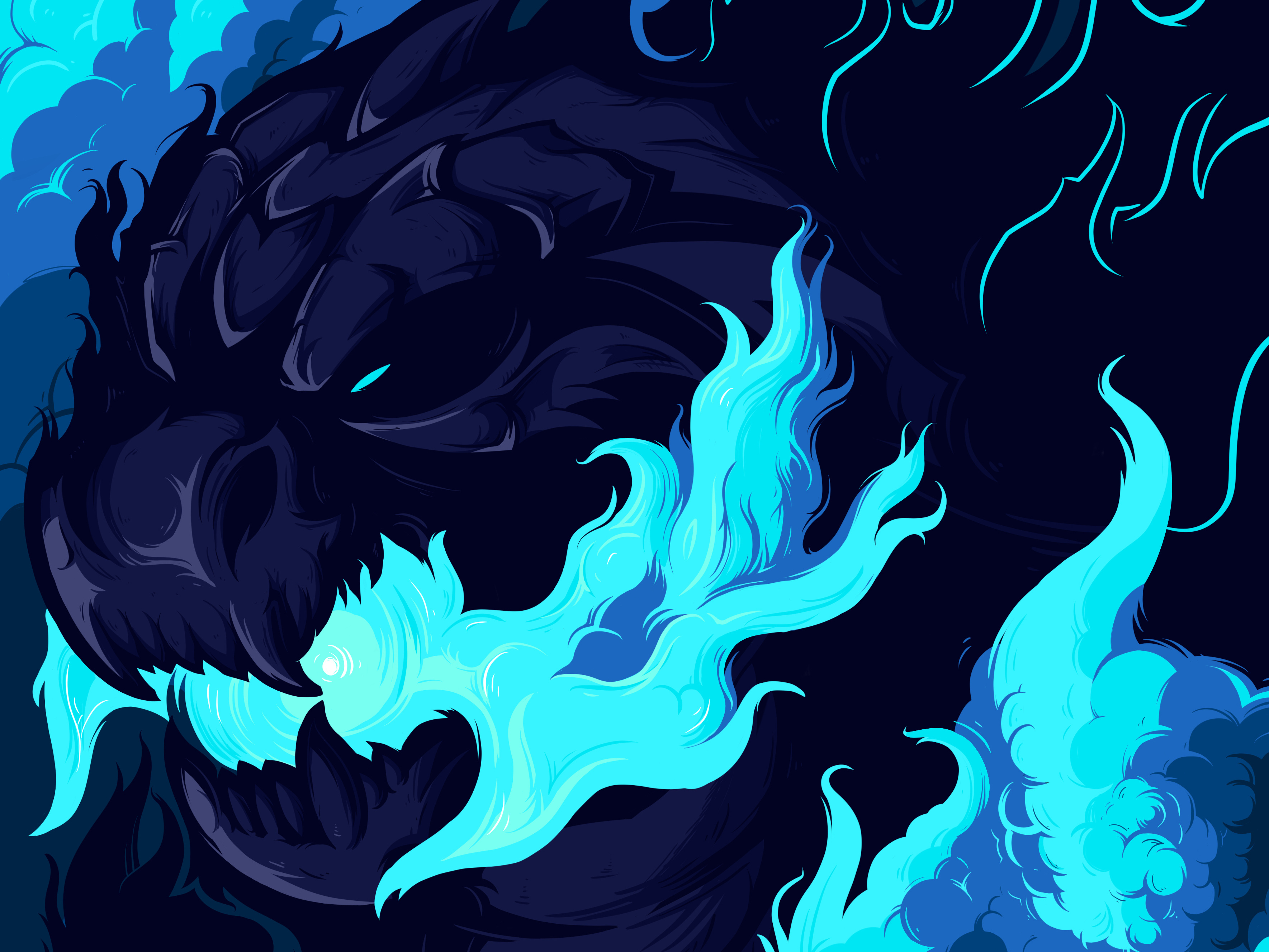 Godzilla by enigma on Dribbble