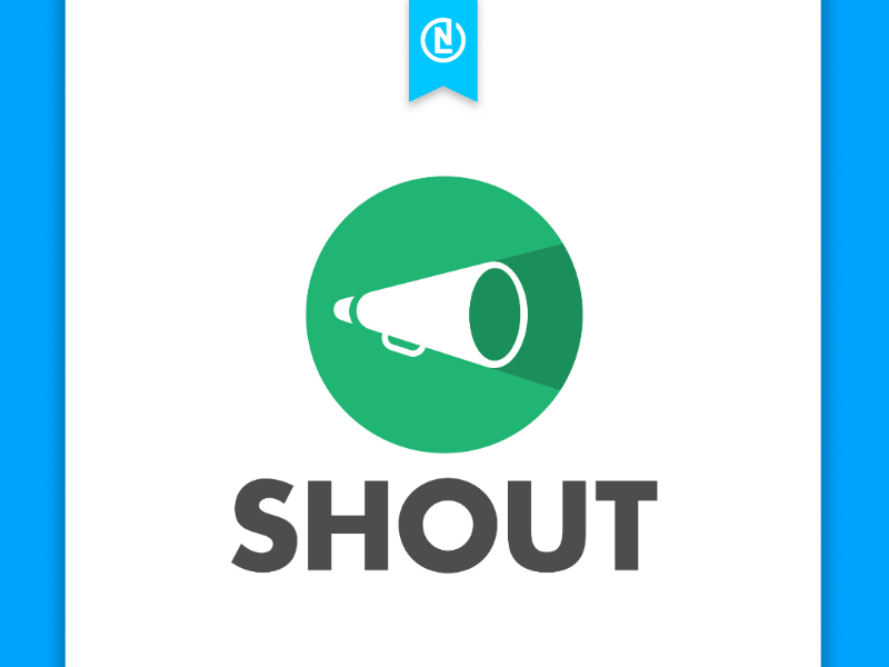 SHOUT logo by Noah Langworthy on Dribbble