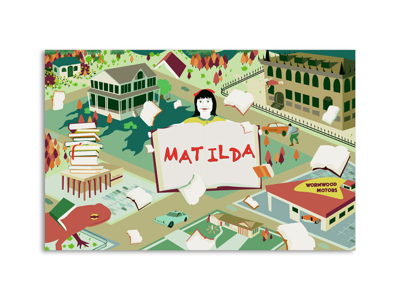 Matilda Map by Katie Jundt on Dribbble