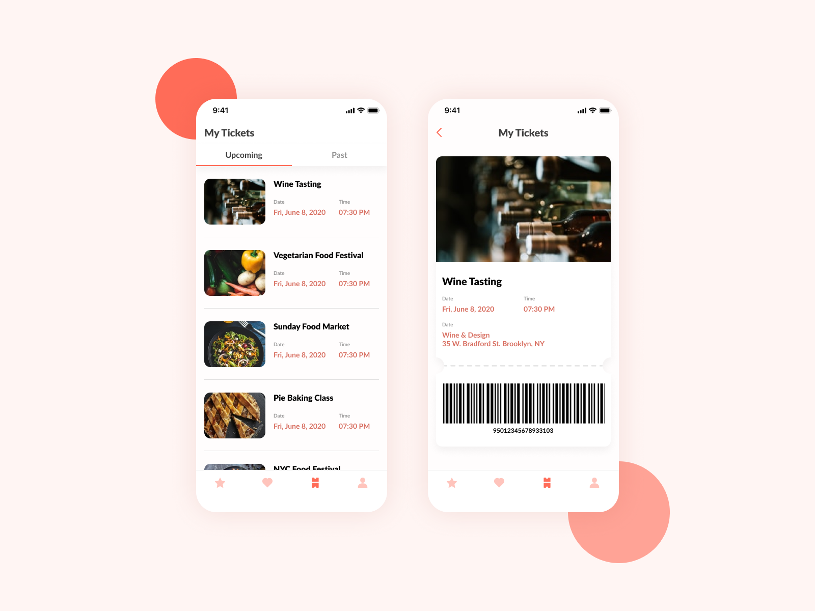 Ticket App by Nikolay Pridachin for Digital Octane on Dribbble