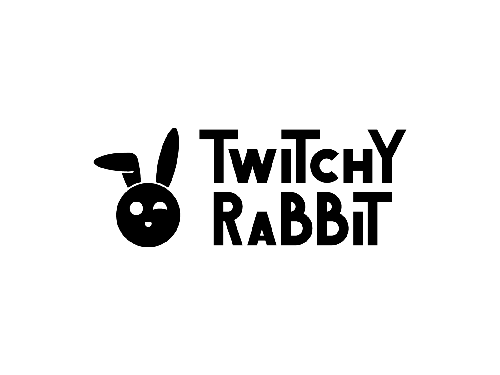 Thirty Logos Challenge 03 – Twitchy Rabbit by Odin Aerni on Dribbble