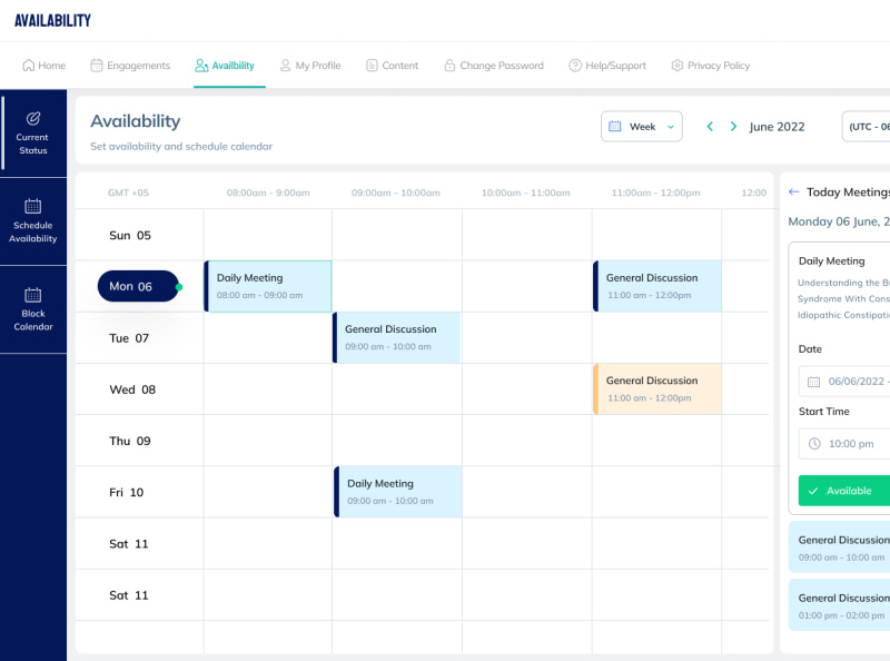 Browse thousands of Availability images for design inspiration | Dribbble