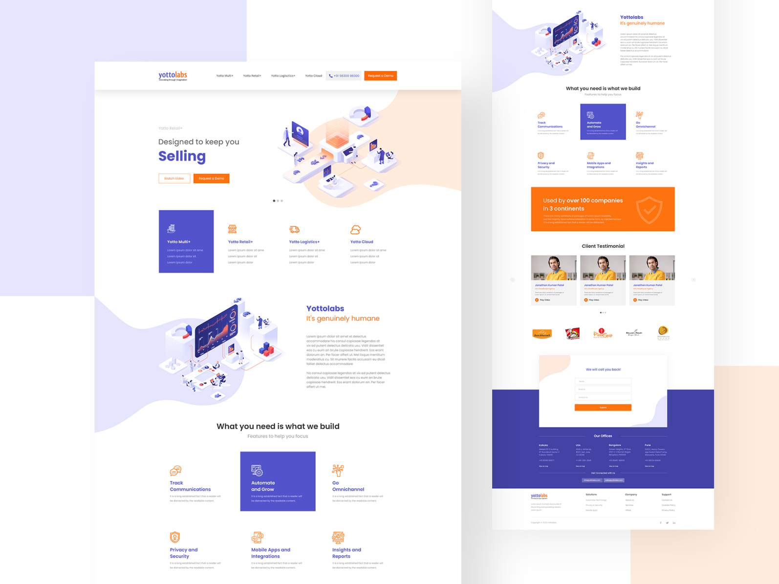 Yottolabs | Website Design by Subhasis Saha on Dribbble