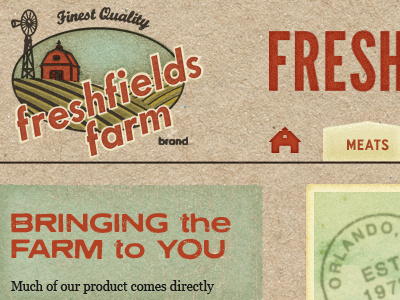 Freshfields Farm : Web Head by Austin Petito on Dribbble