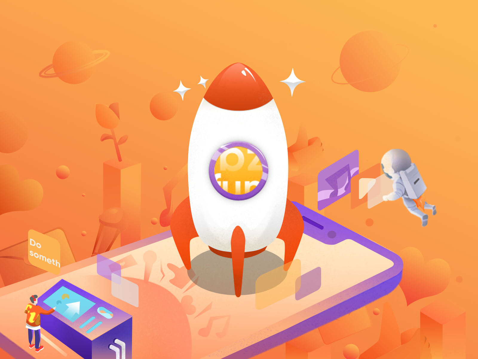 Do something by zai Lisder on Dribbble