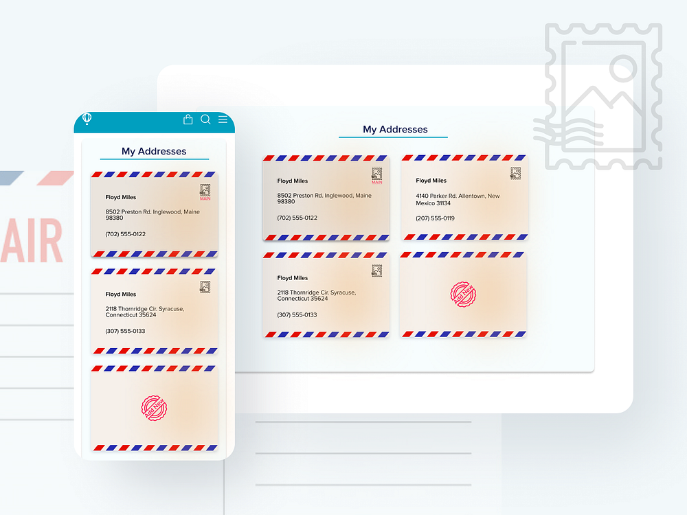 Address Card designs, themes, templates and downloadable graphic ...