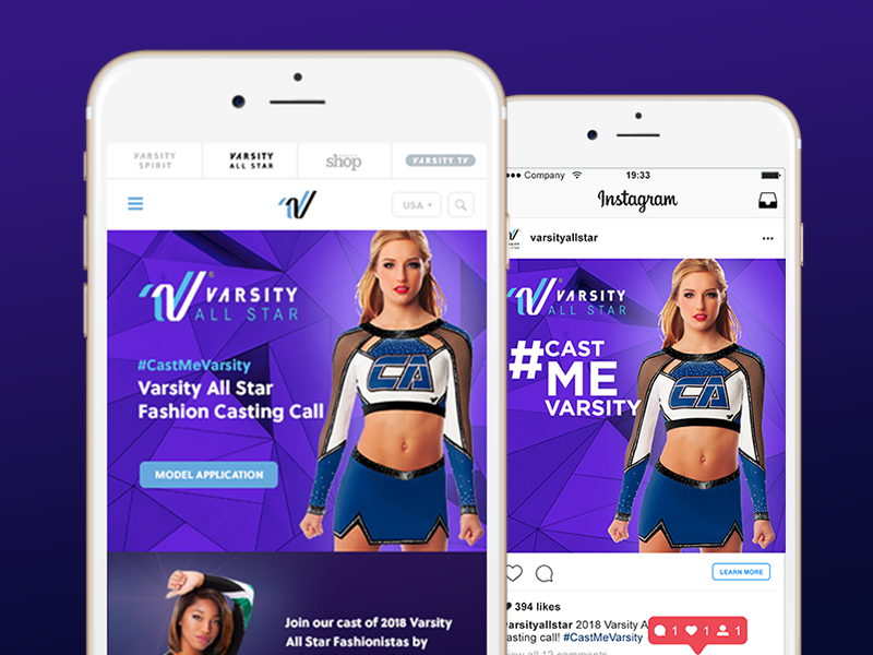 Varsity Full Site by The Creative Momentum on Dribbble