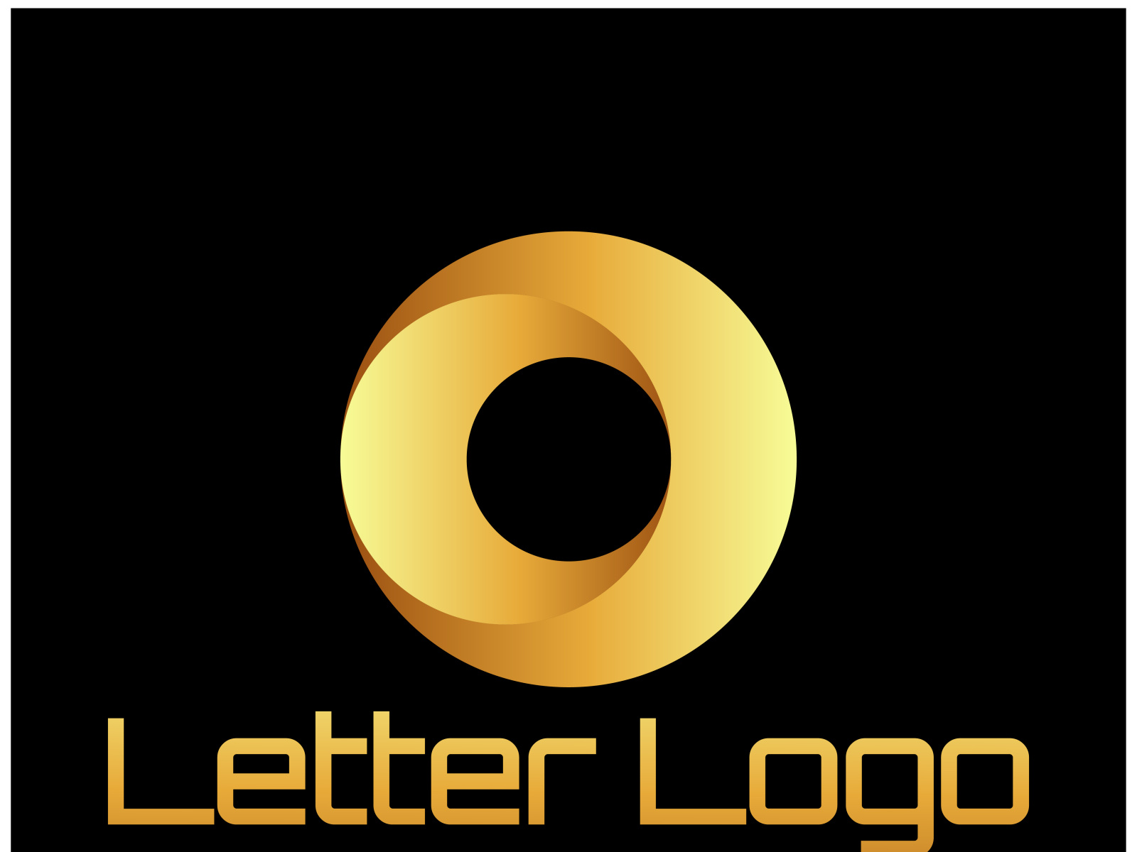 Typography word o with Golden Ratio Technique by Anisur Rahman on Dribbble