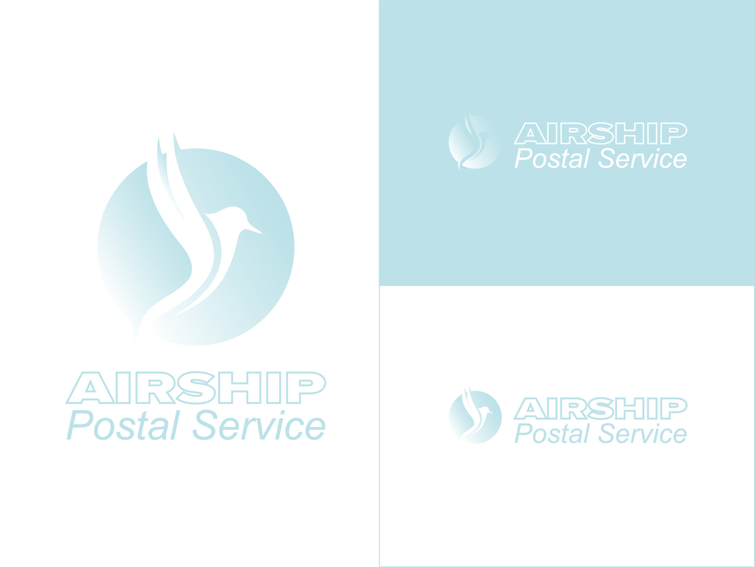 Daily Logo Challenge Day 42 - Postal Service by Carine AUGÉ on Dribbble