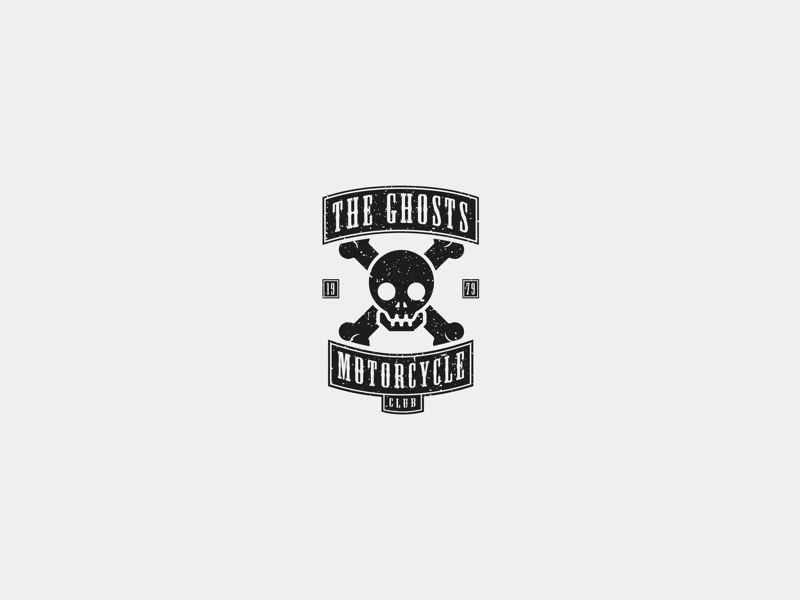 The Ghosts ~ Motorcycle Club by alpharhodes on Dribbble