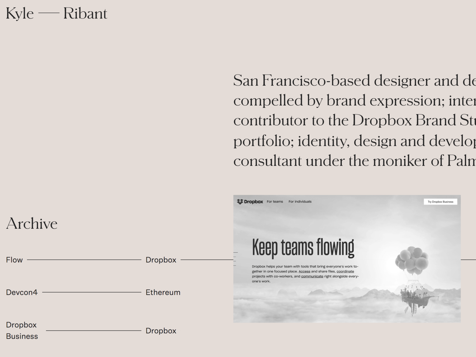 Kyle — Ribant by Kyle Ribant on Dribbble