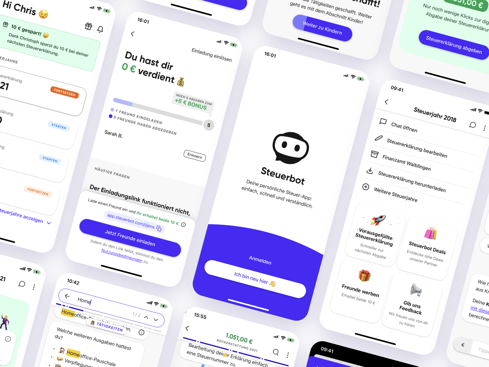 Screen Wallpaper by Steuerbot on Dribbble