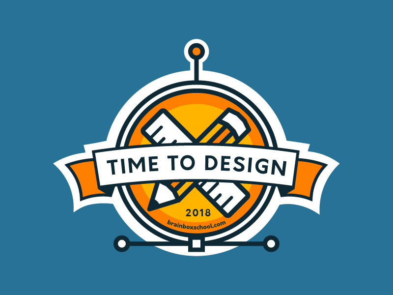 Sticker logo by Iblowyourdesign on Dribbble