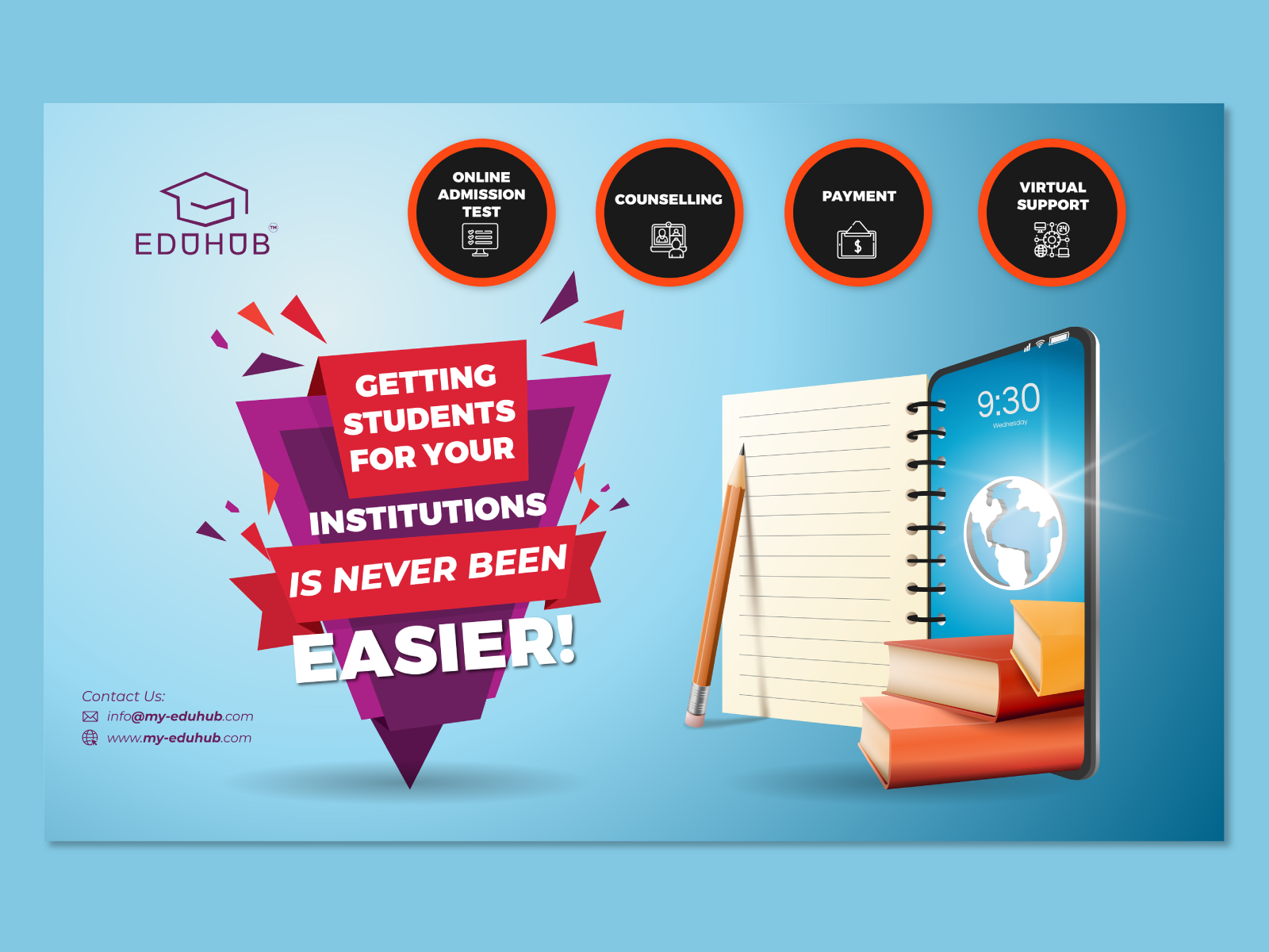 EDUHUB - Education platform by Rafat Uddin Arman on Dribbble