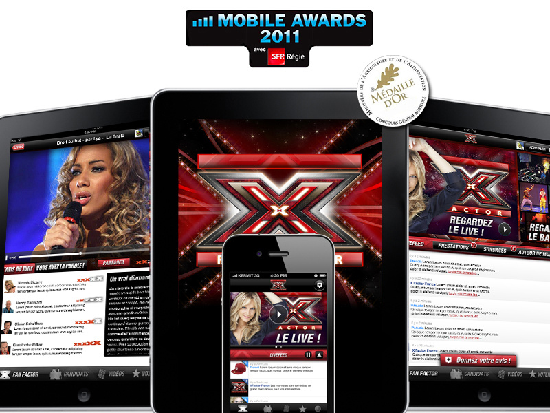 Xfactor Iphone Ipad by Kermitklein on Dribbble