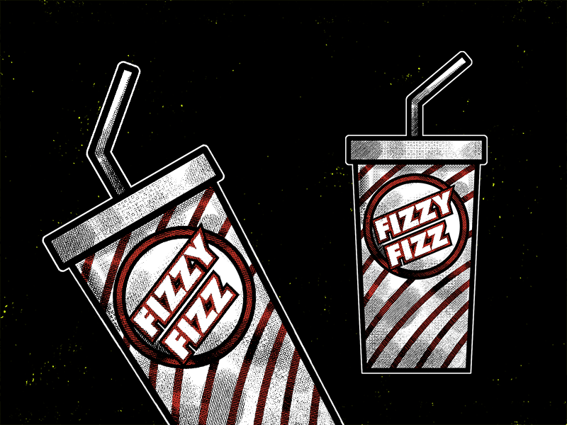 Fizzy Fizz Cola by Marco A. L. on Dribbble