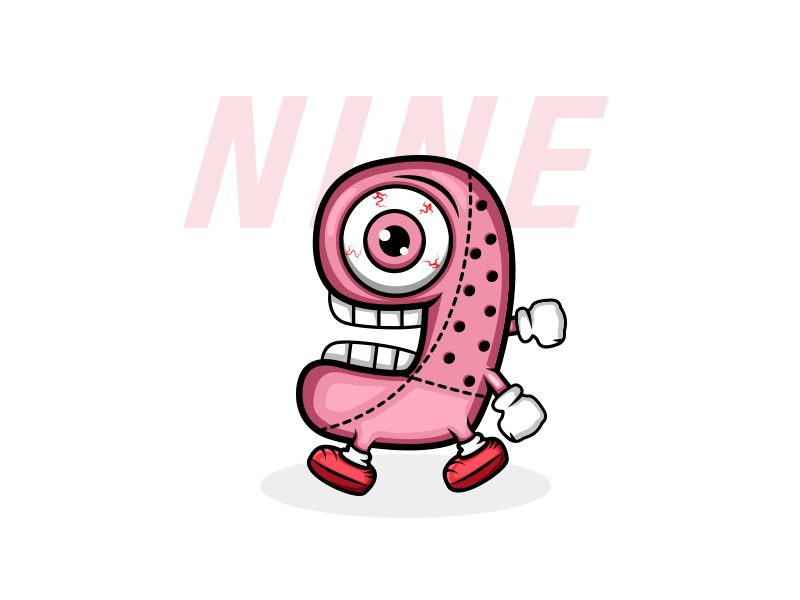 Nine Monster by Ming on Dribbble