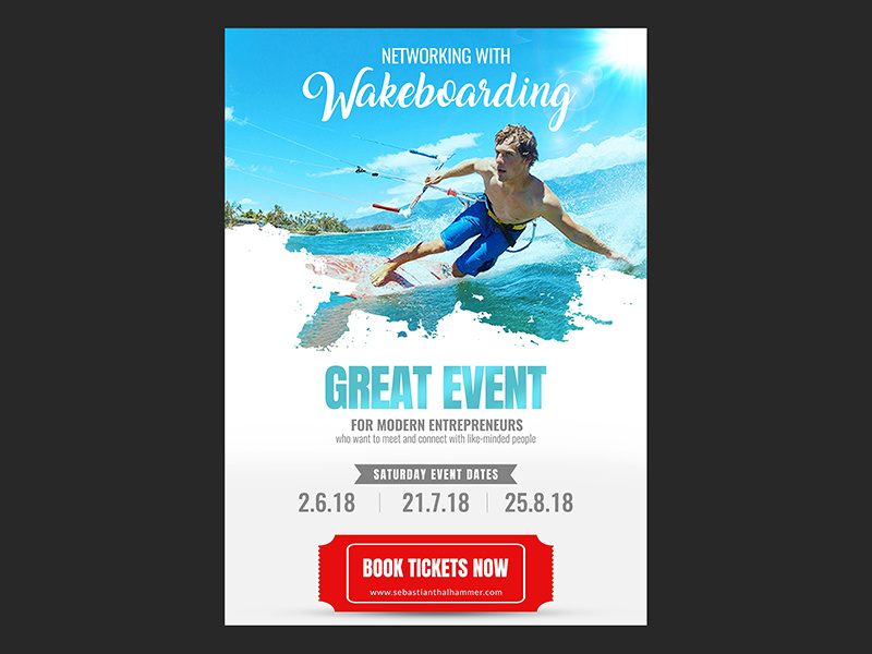 Attention Grabbing Flyer Design by Sanket Sonawane on Dribbble
