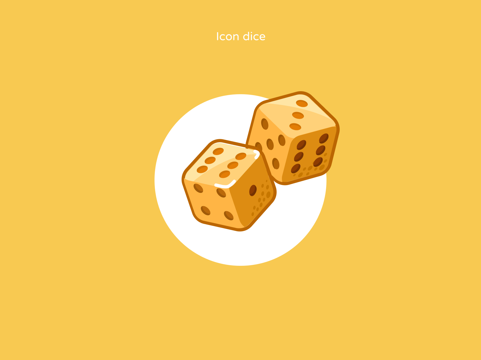 Icon dice by Rengised on Dribbble
