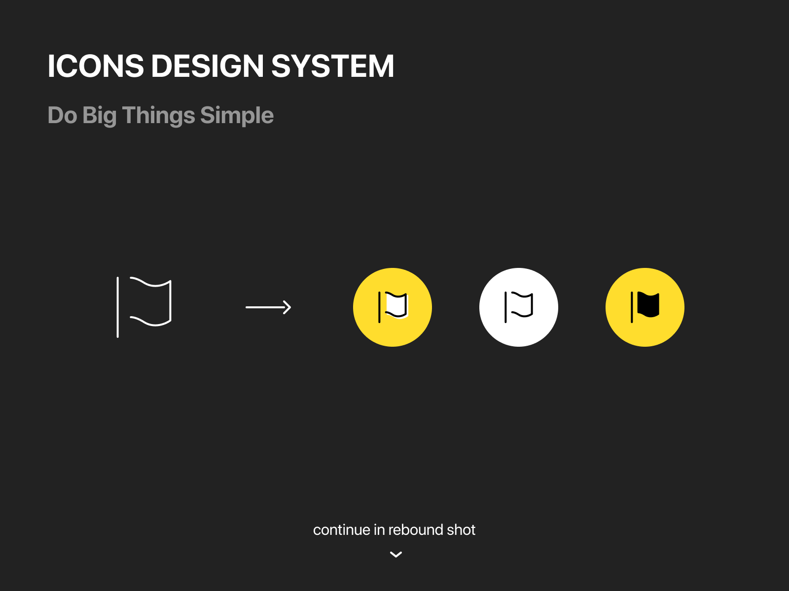 Do Big Things Simple by Rengised on Dribbble