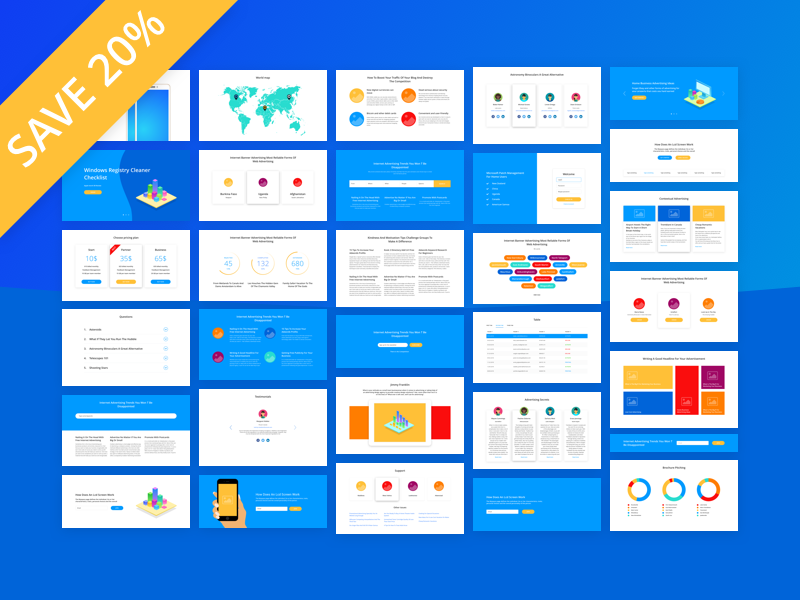 Simple And White Ui Kit by Rengised on Dribbble