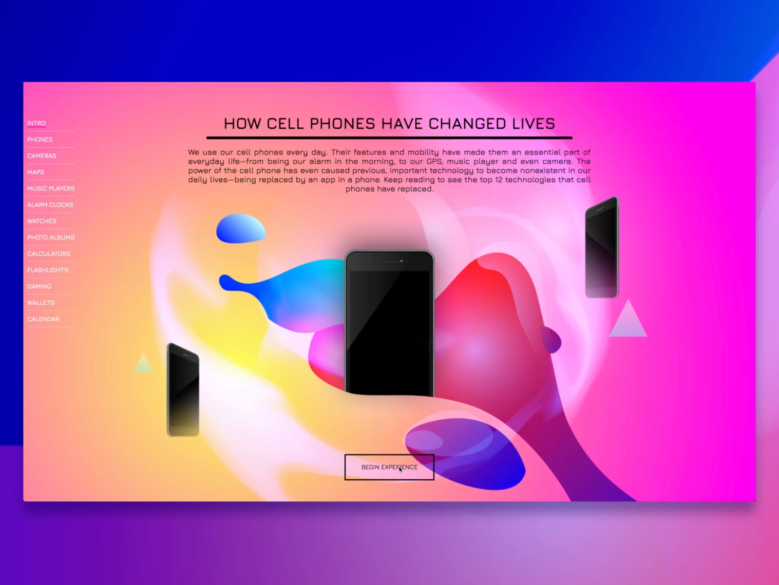 Cell Tech UX by Kenny Mortimer on Dribbble