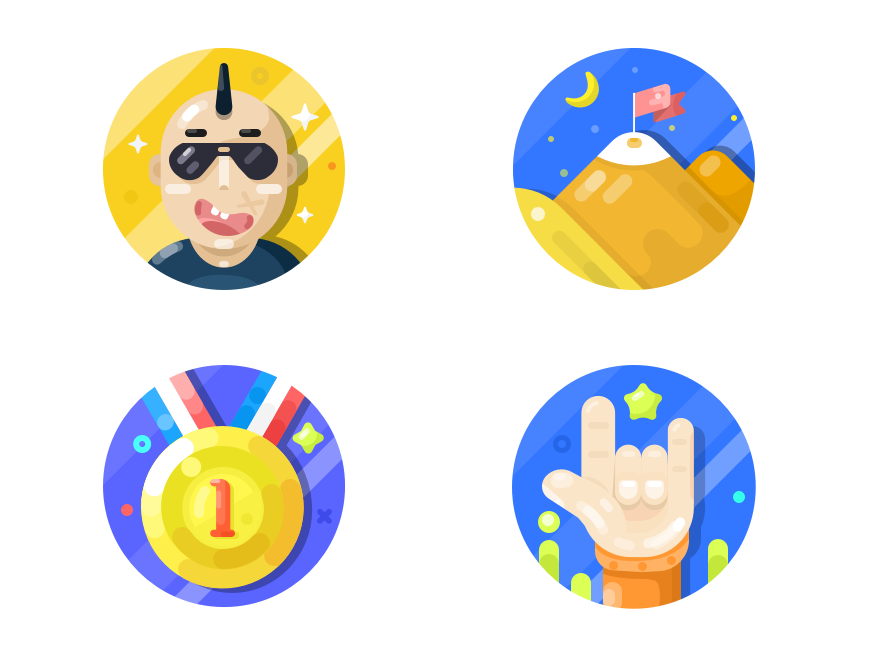 icons by fakelk on Dribbble