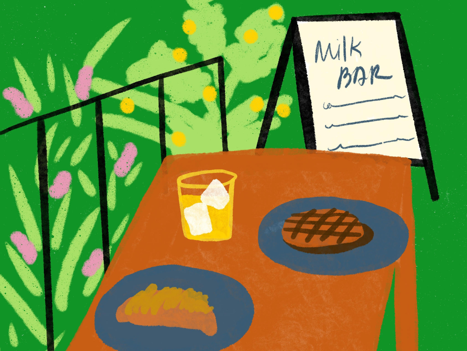 Wednesday cafe by GAEUN SONG on Dribbble