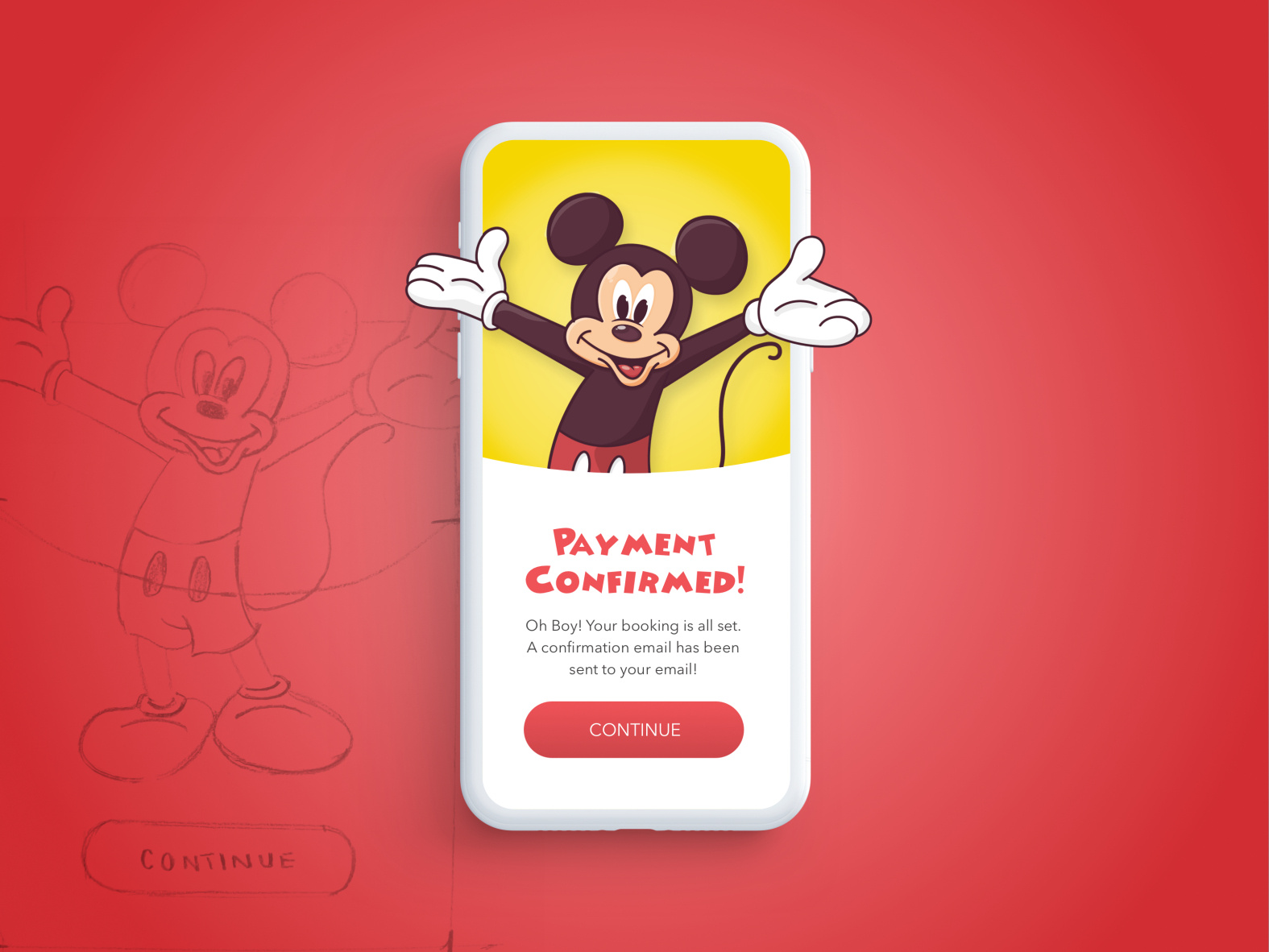 Payment Confirmed | UI Mickey by ali helton on Dribbble