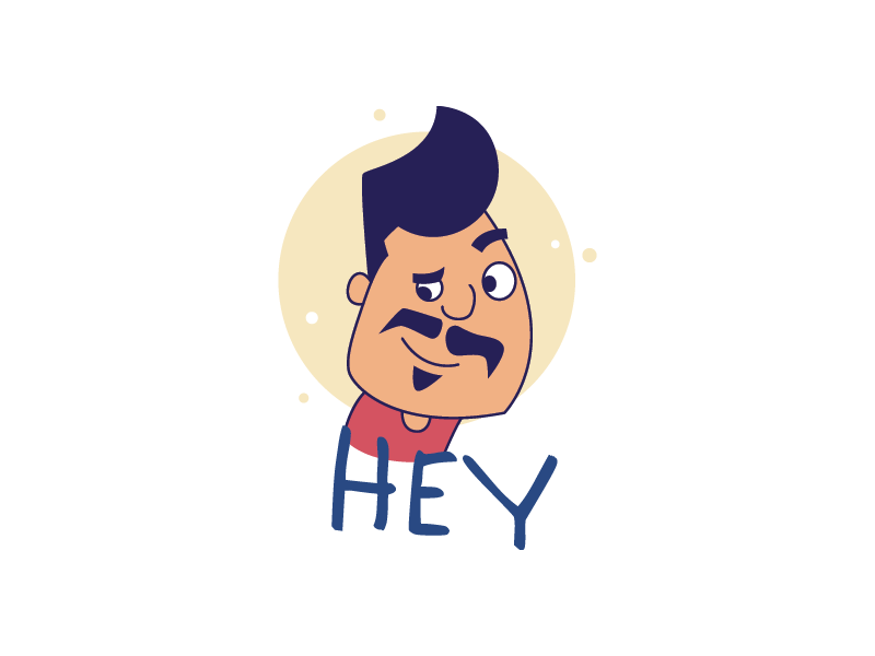 Man Sticker Design by Indian Stickers on Dribbble