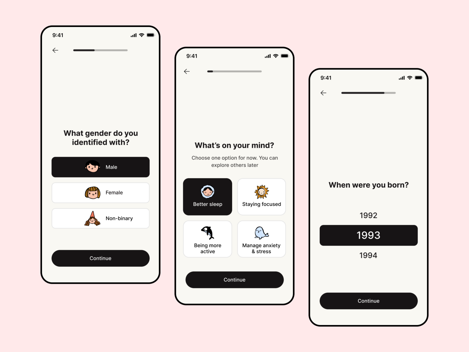 Mindfulness App by Mohiuddin Mazumder on Dribbble