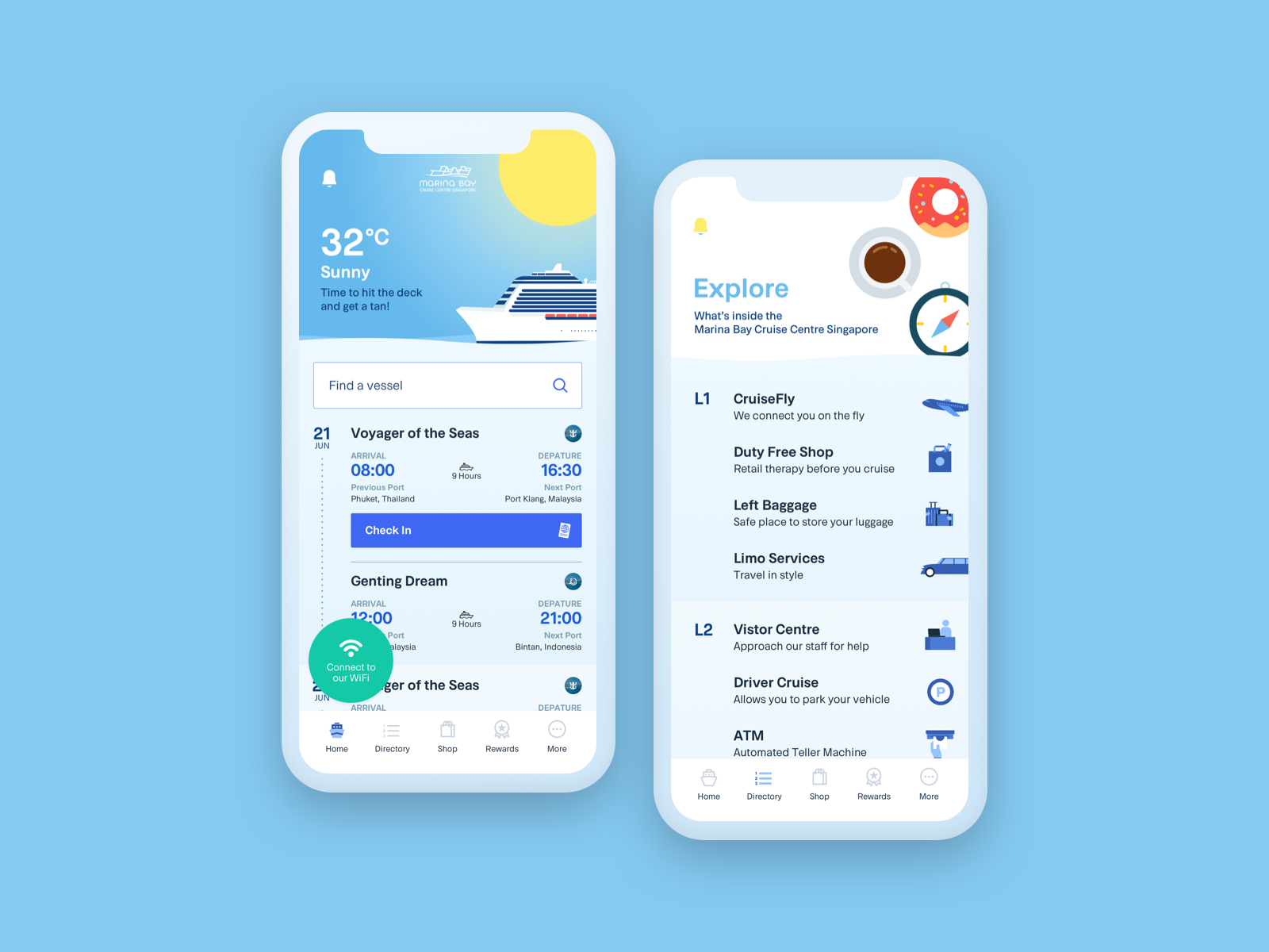Cruise app by Louis on Dribbble