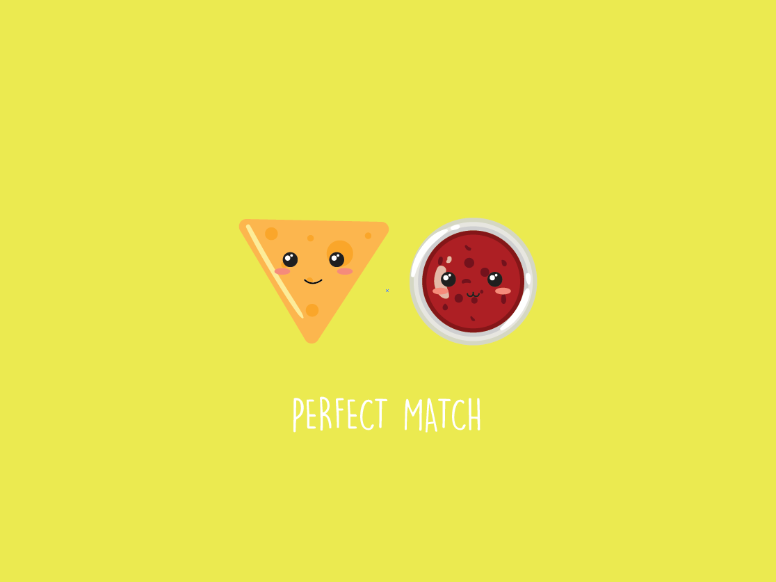 Perfect match by Flavia B. on Dribbble