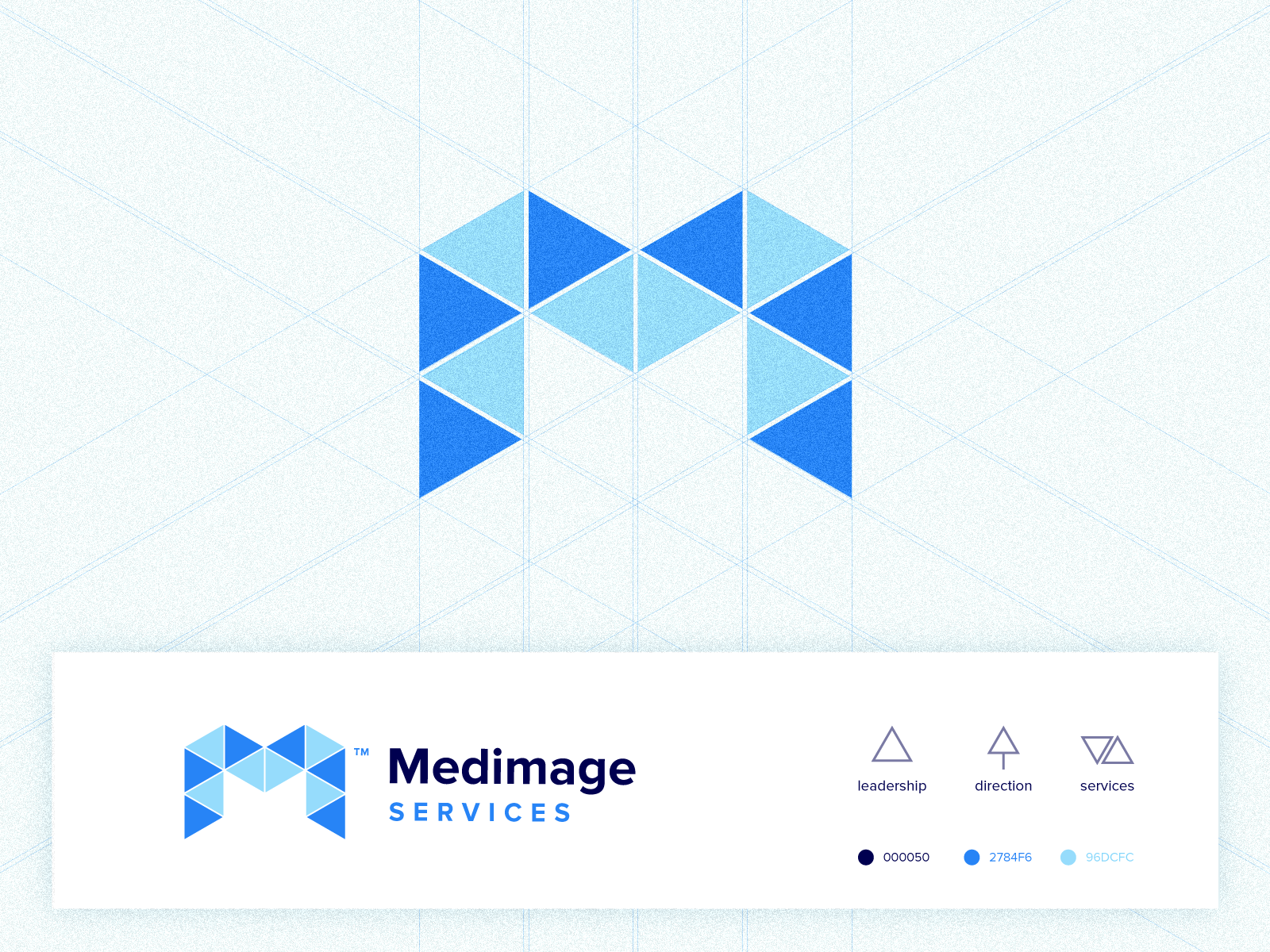 Medimage Services Logo by Mujtaba Jaffari on Dribbble