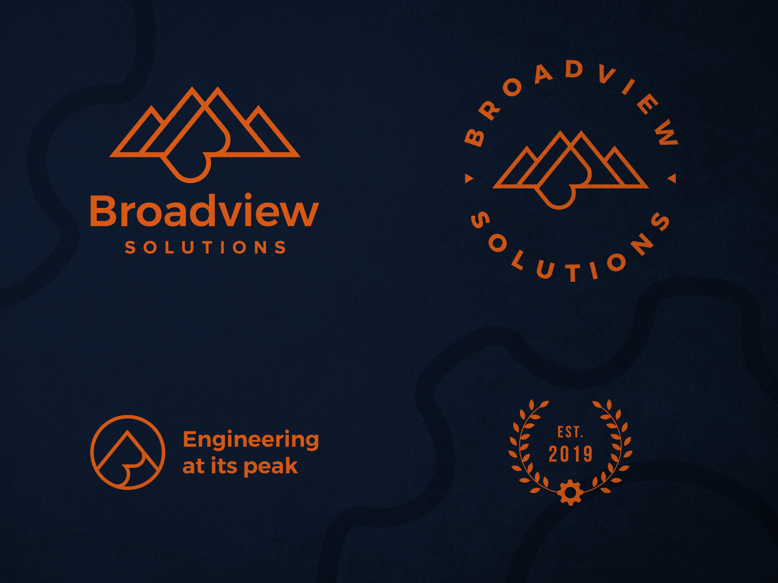 Broadview Solutions Logo with Branding Symbols by Mujtaba Jaffari on ...