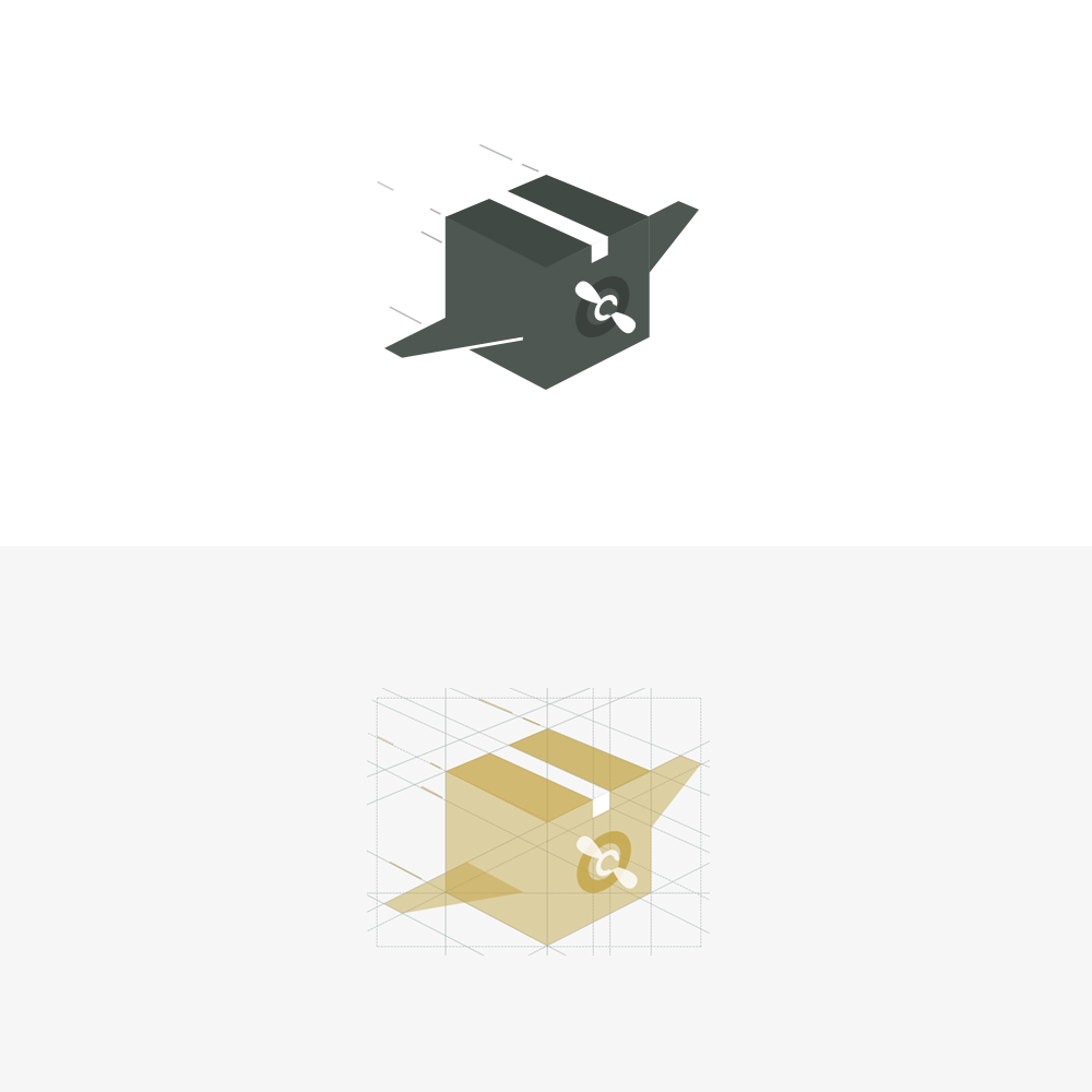Flying box II by Kevin Cdnc on Dribbble