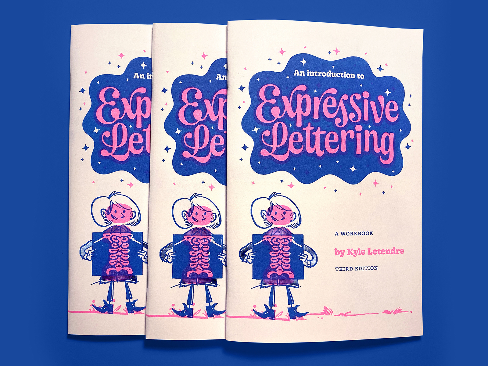 Expressive Lettering Workbook — 3rd Edition by Kyle Letendre on Dribbble