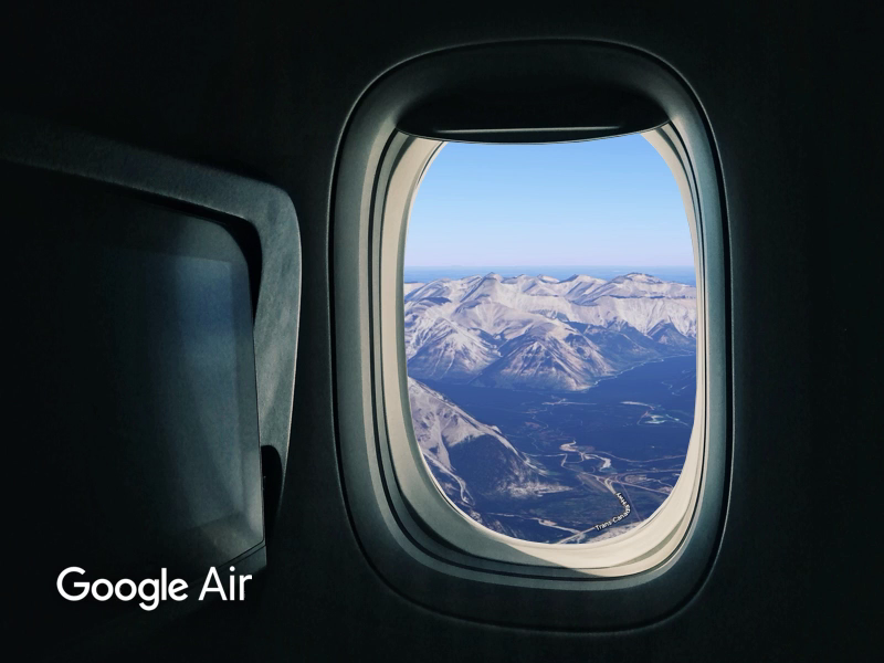 ️ Google Air by Cam Strobel on Dribbble