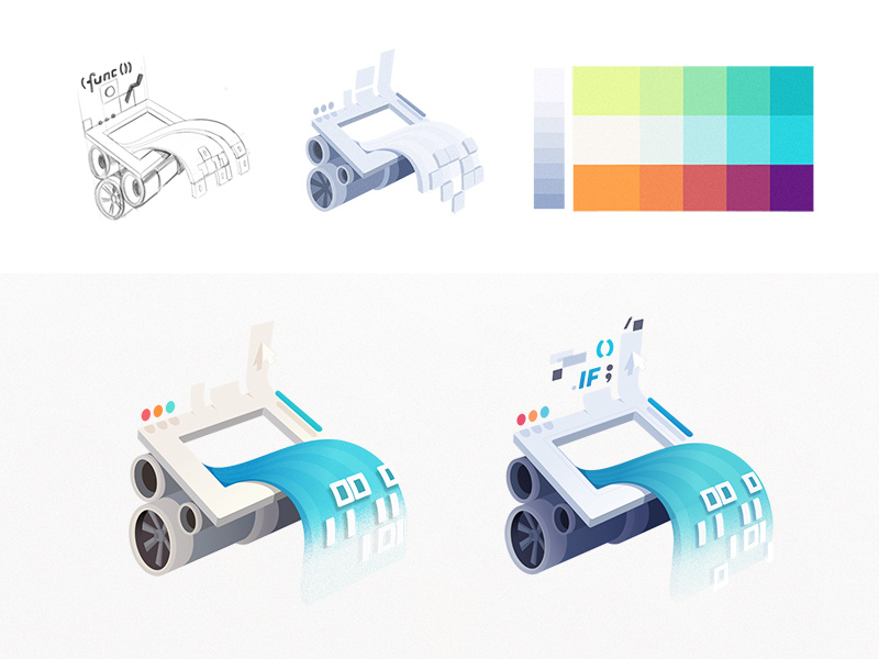 How to Build a Web Engine by Maggie Appleton on Dribbble