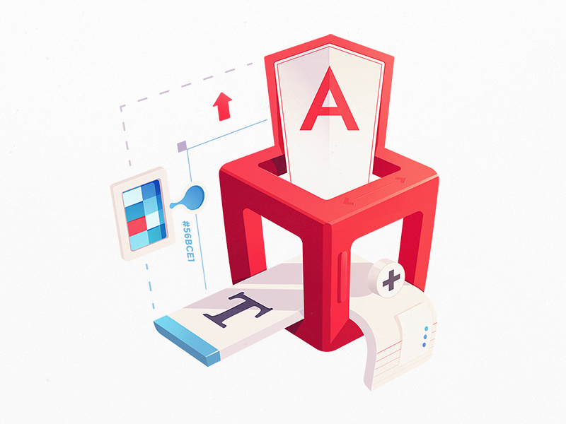 Styling Angular Components By Maggie Appleton On Dribbble 